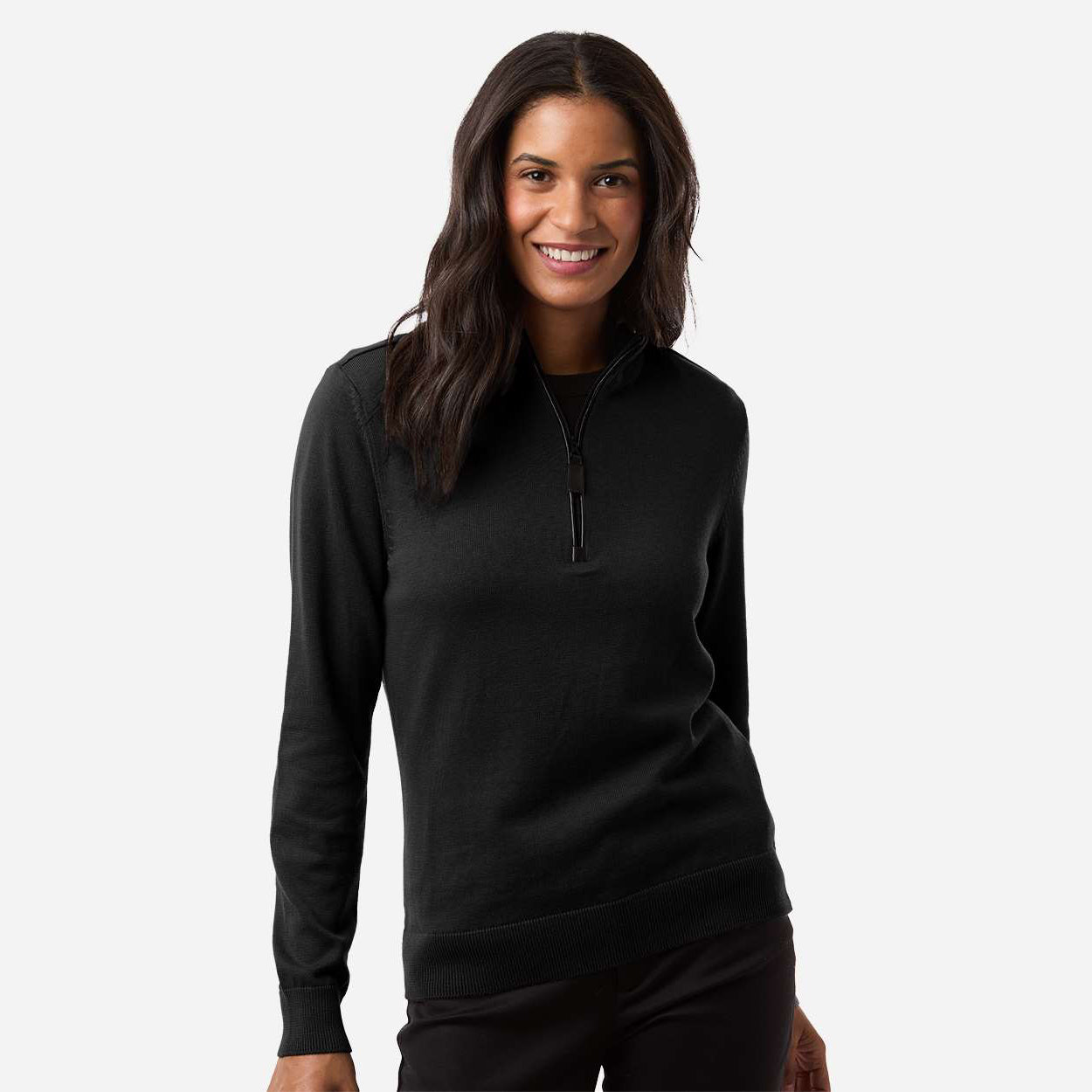 Northern Credit Union Devon & Jones Ladies New Classics Quarter-Zip Sw ...