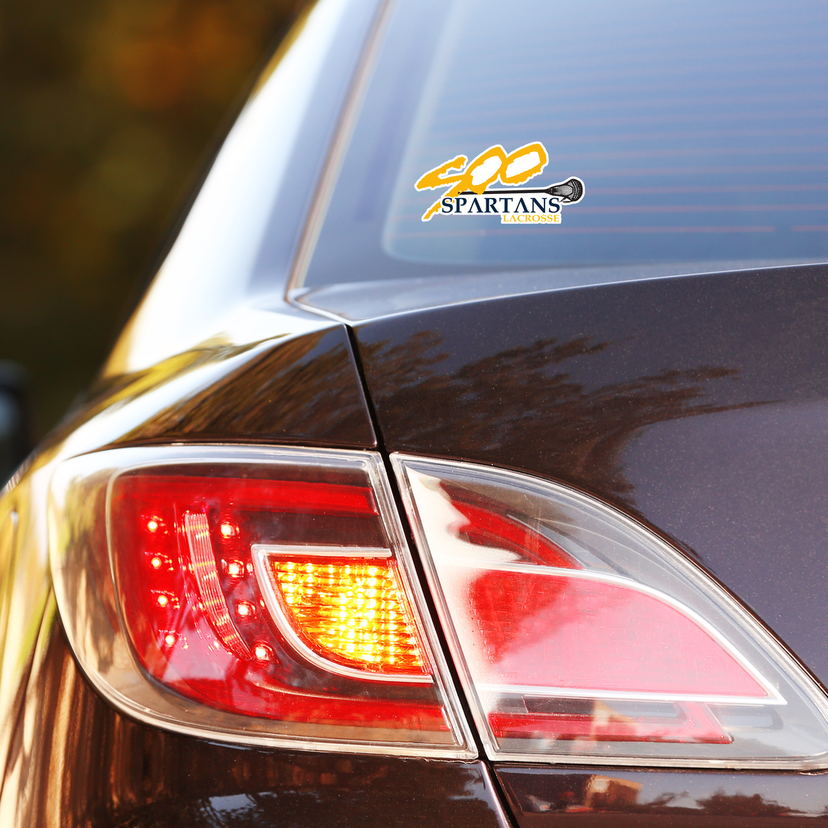 Soo Spartans Lacrosse Car Window Decal – Superior Sentiments